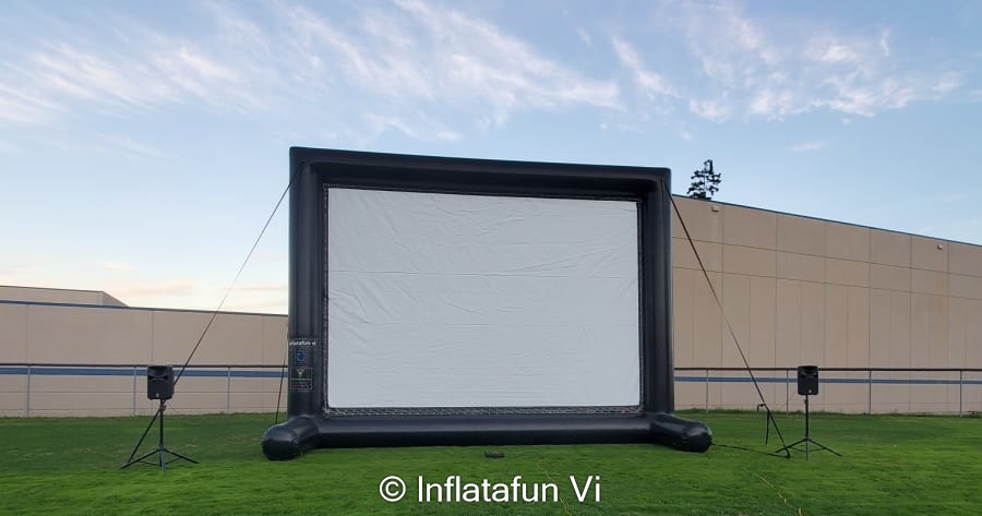 Mega Inflatable Screen - Bouncy Castles, Photo Booth, Event And Party ...